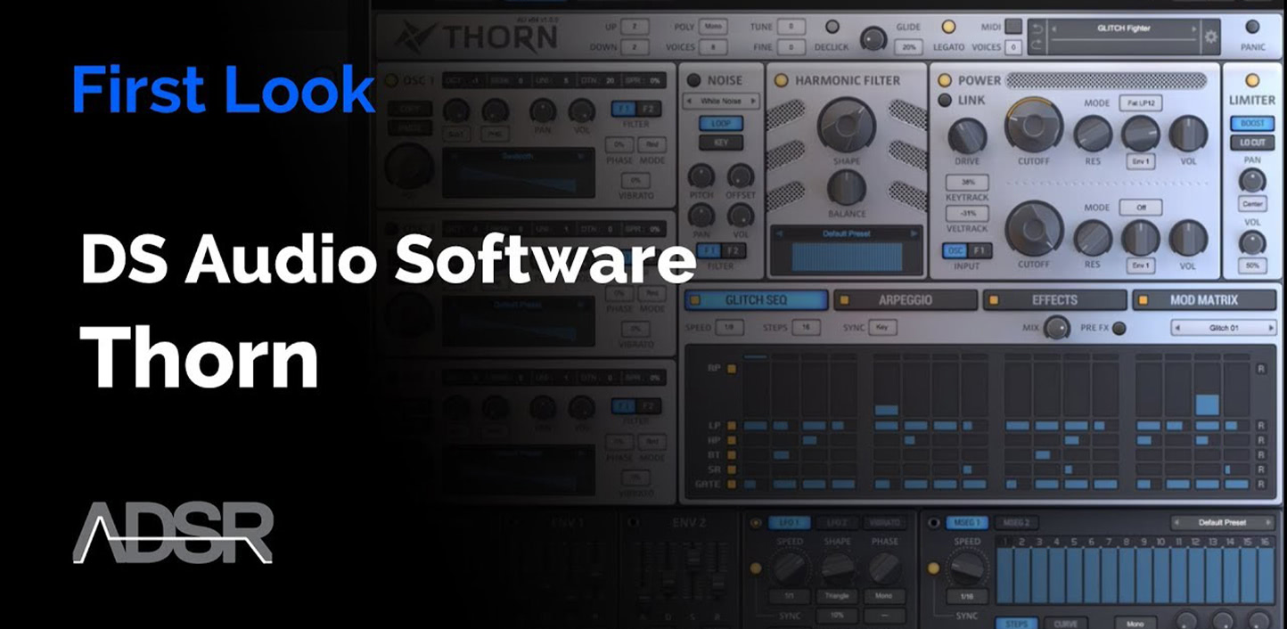 First Look at DS Audio Thorn with ADSR - Plugin Alliance