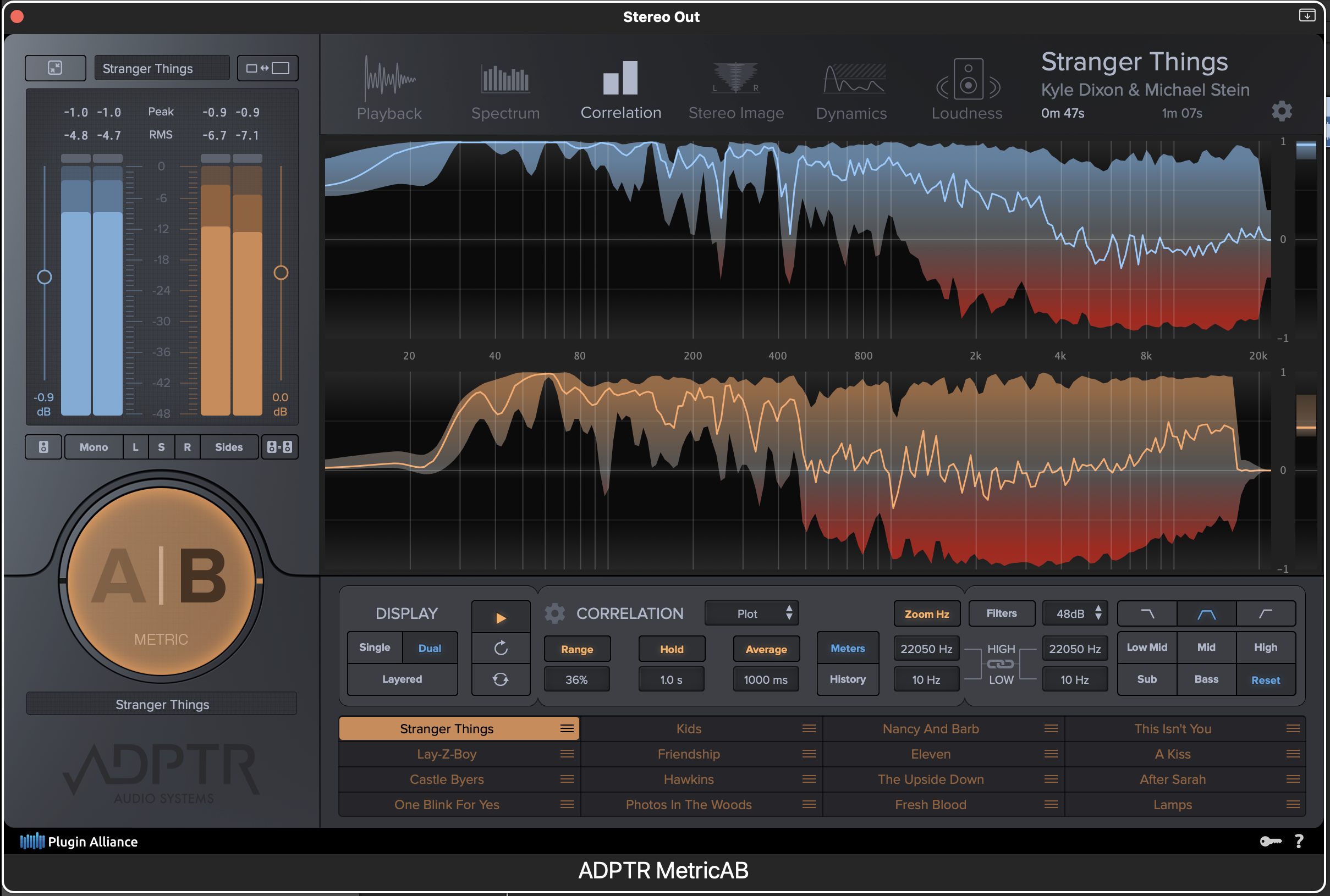ADPTR AUDIO Metric AB - Plugin Alliance