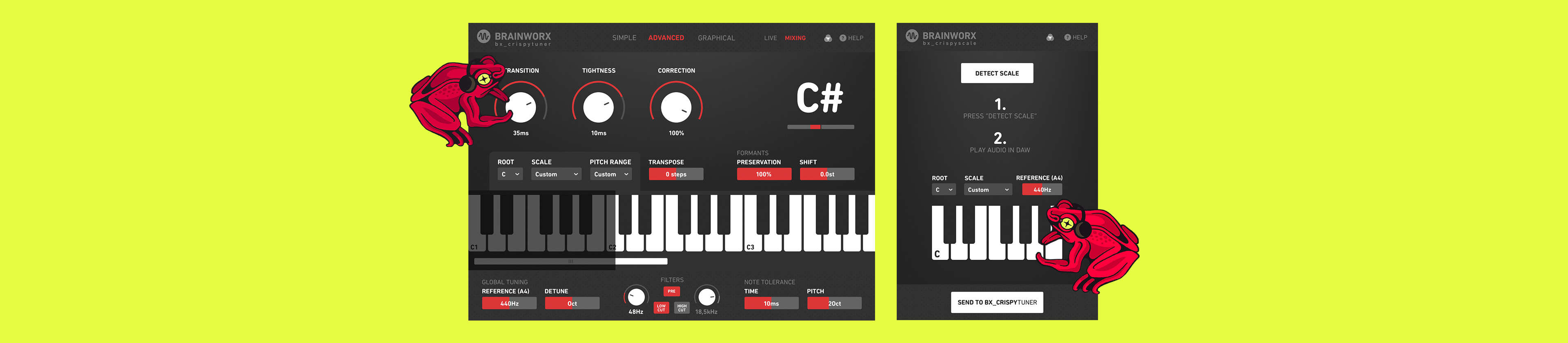 Brainworx bx_crispytuner - Plugin Alliance