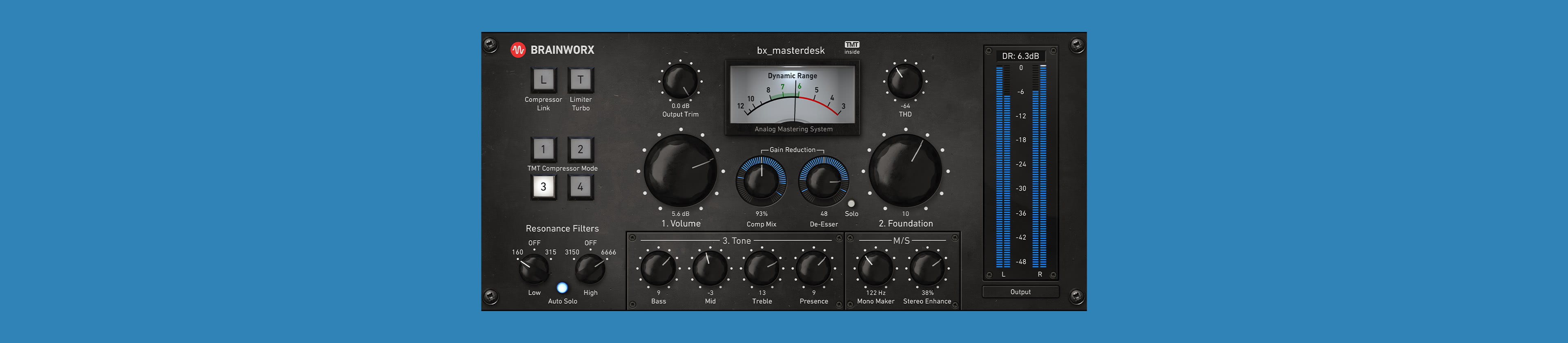Brainworx bx_masterdesk - Plugin Alliance