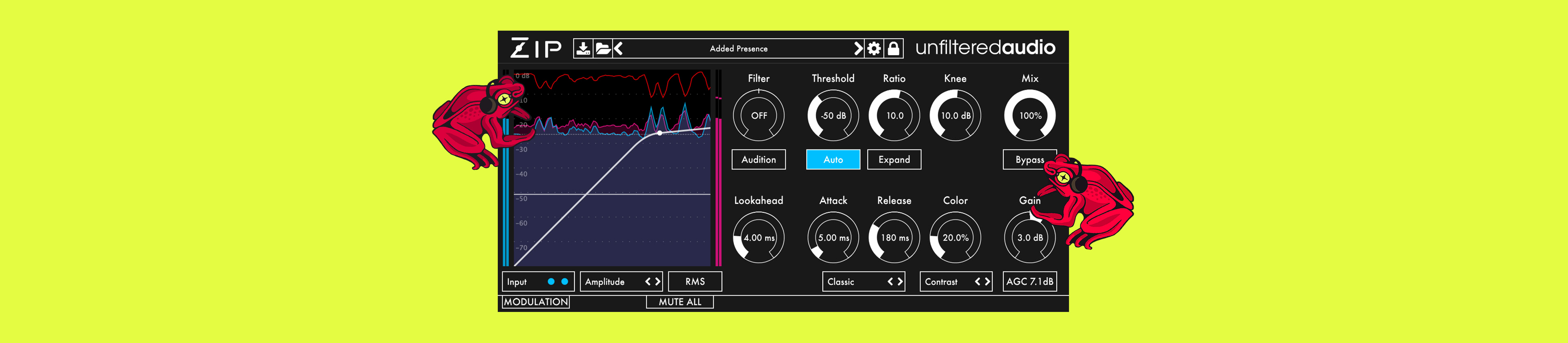Unfiltered Audio Zip - Plugin Alliance